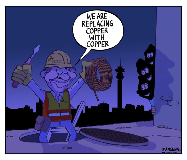 » Bethuel Mangena – Replacing Copper With Copper Africa Cartoons