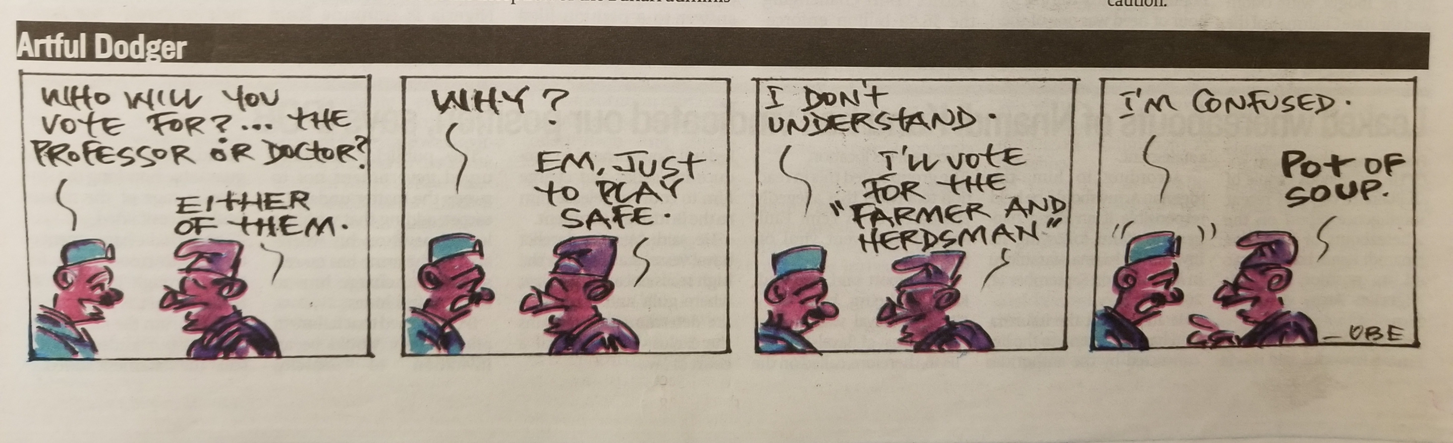 » Obe Ess – Artful Dodger (1) Africa Cartoons