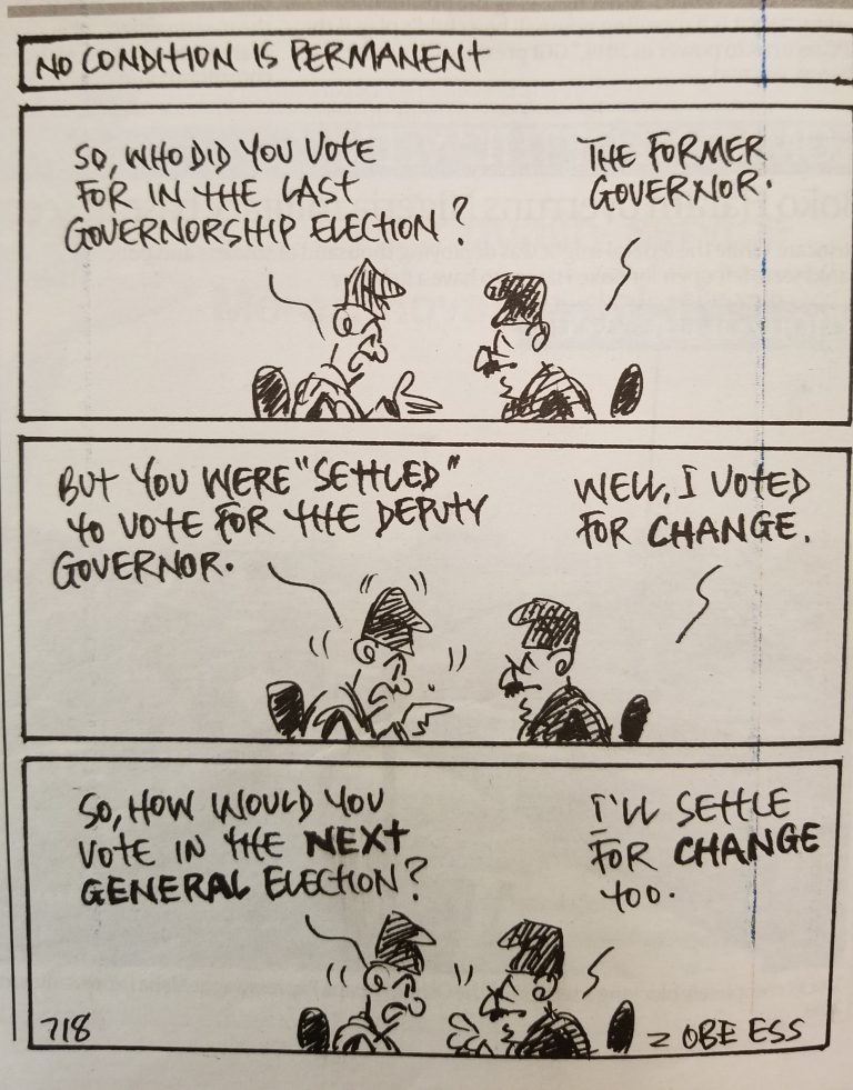 » Obe Ess – No Condition Is Permanent Africa Cartoons